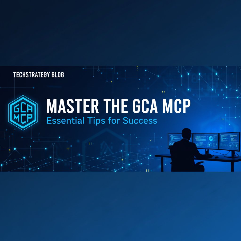 Master the GCA MCP: Essential Tips for Success