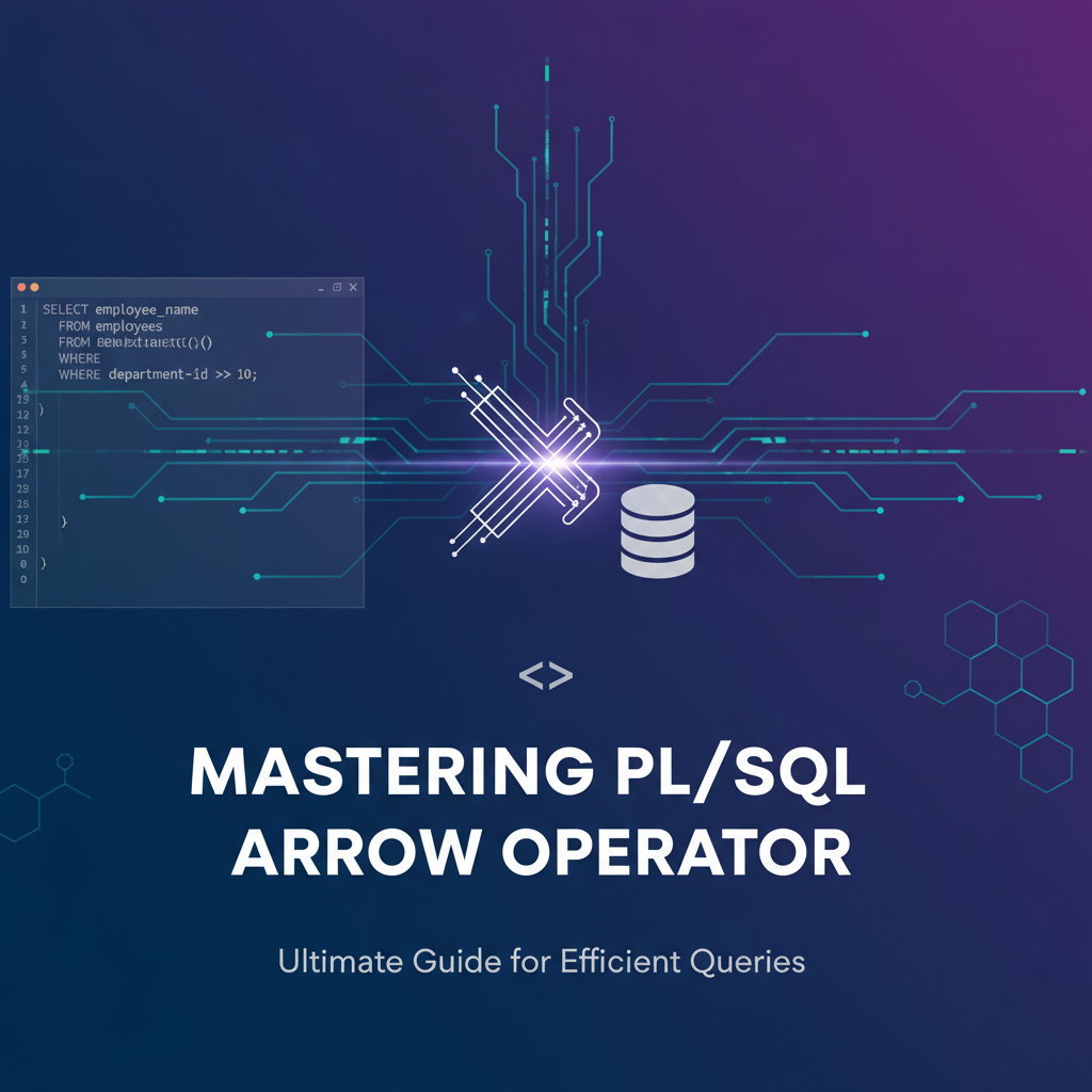 Mastering PL/SQL Arrow Operator: Ultimate Guide for Efficient Queries