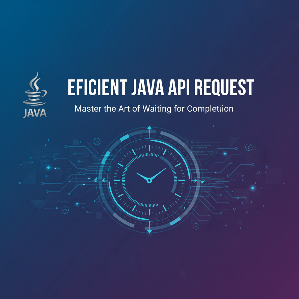 Efficient Java API Request: Master the Art of Waiting for Completion