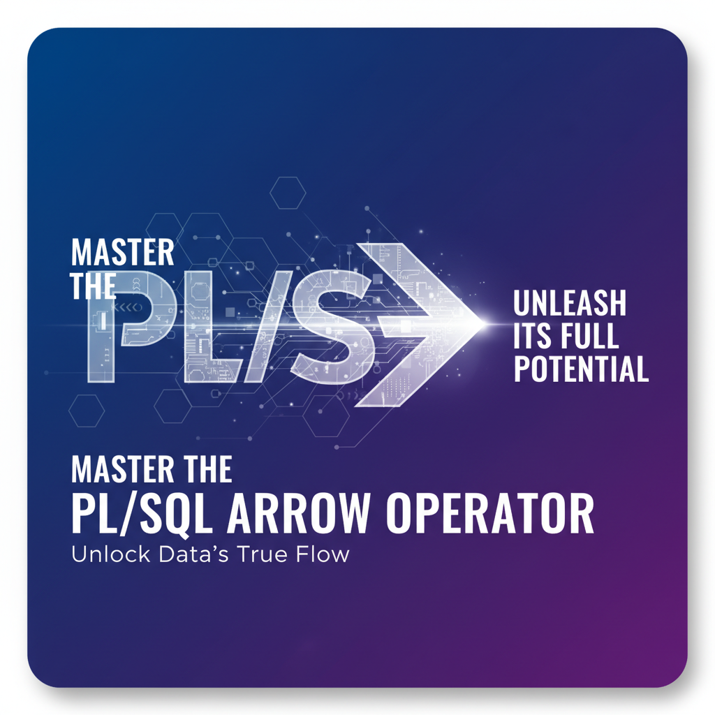 Master the PL/SQL Arrow Operator: Unleash Its Full Potential