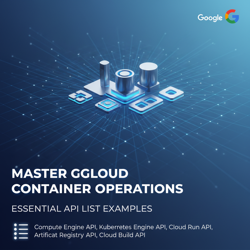 Master GCloud Container Operations: Essential API List Examples