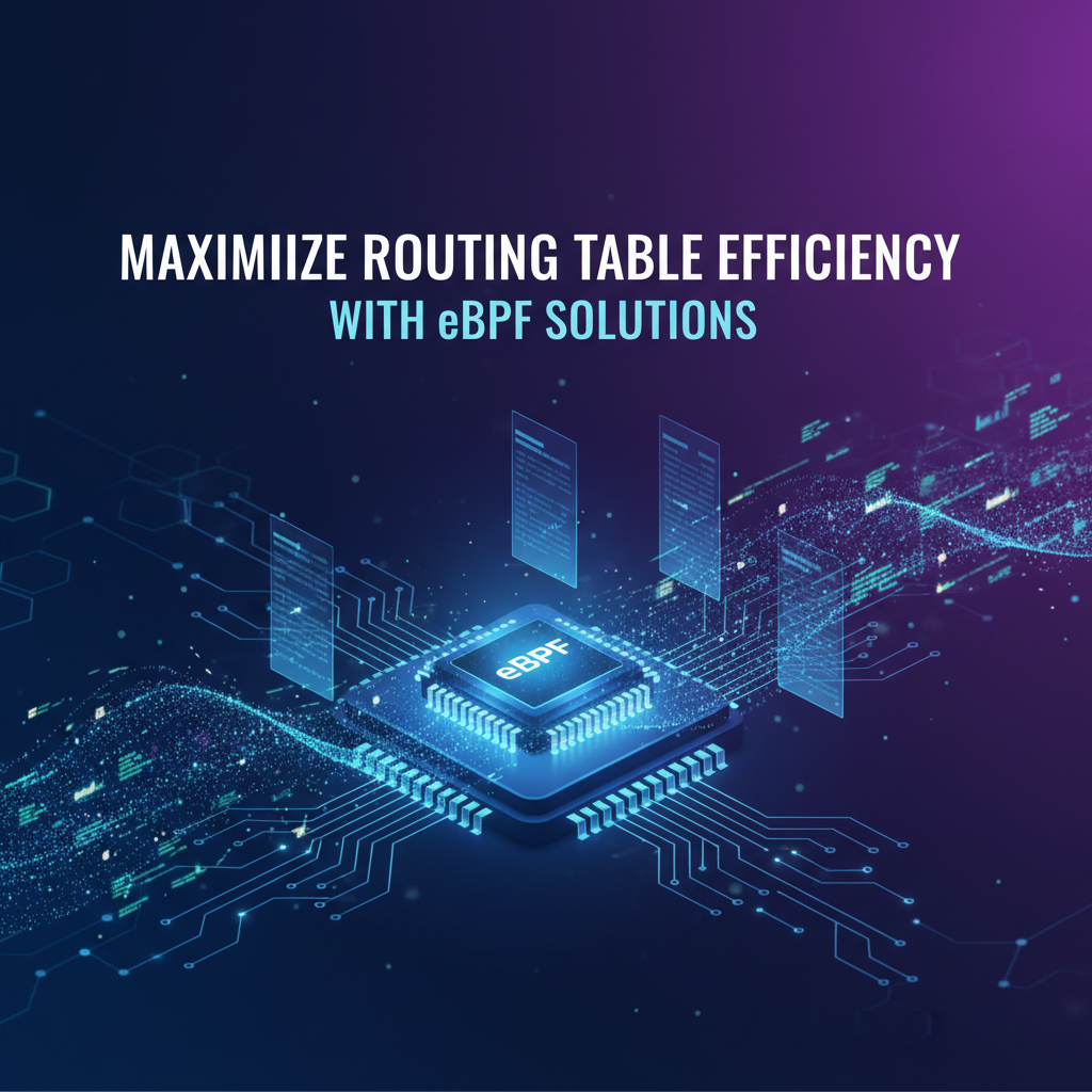 Maximize Routing Table Efficiency with eBPF Solutions