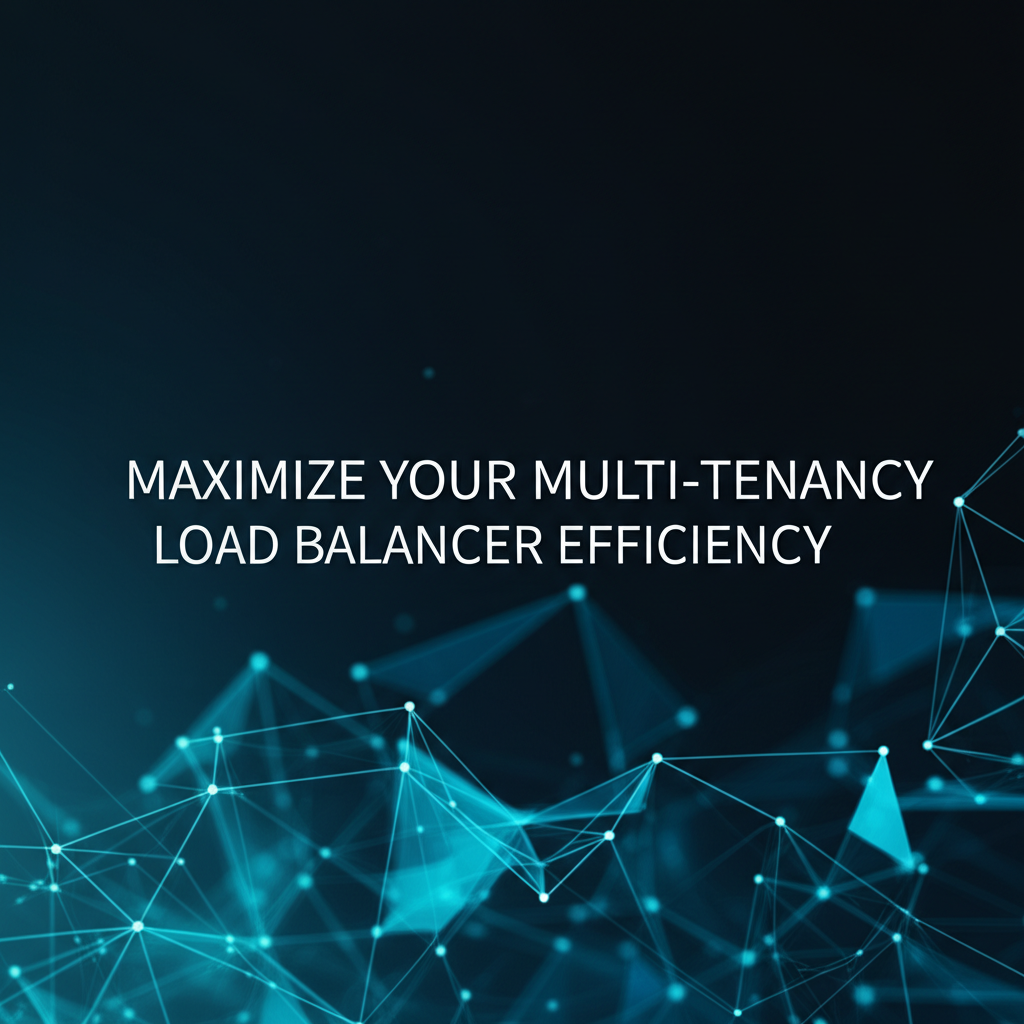 Maximize Your Multi-Tenancy Load Balancer Efficiency