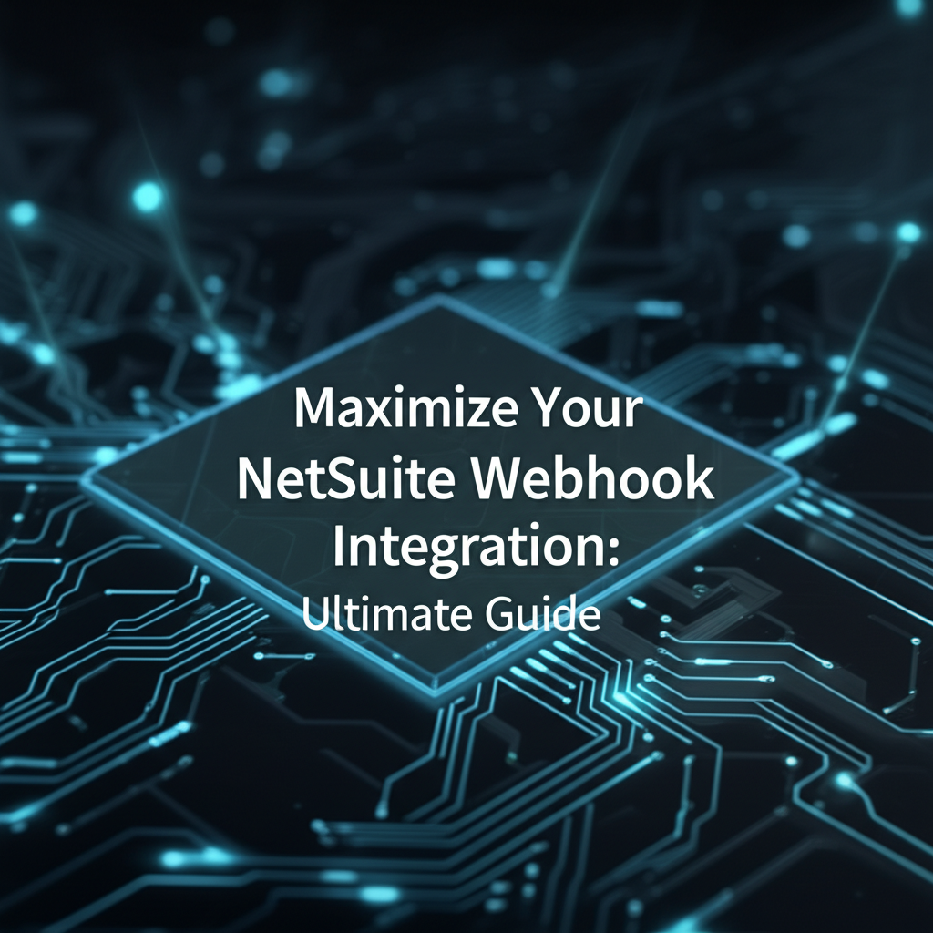 Maximize Your Netsuite Webhook Integration: Ultimate Guide