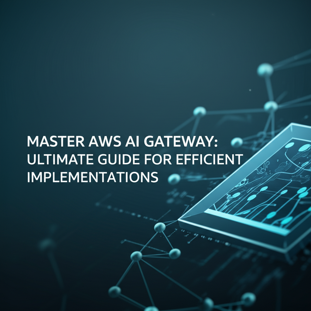 Master AWS AI Gateway: Ultimate Guide for Efficient Implementations
