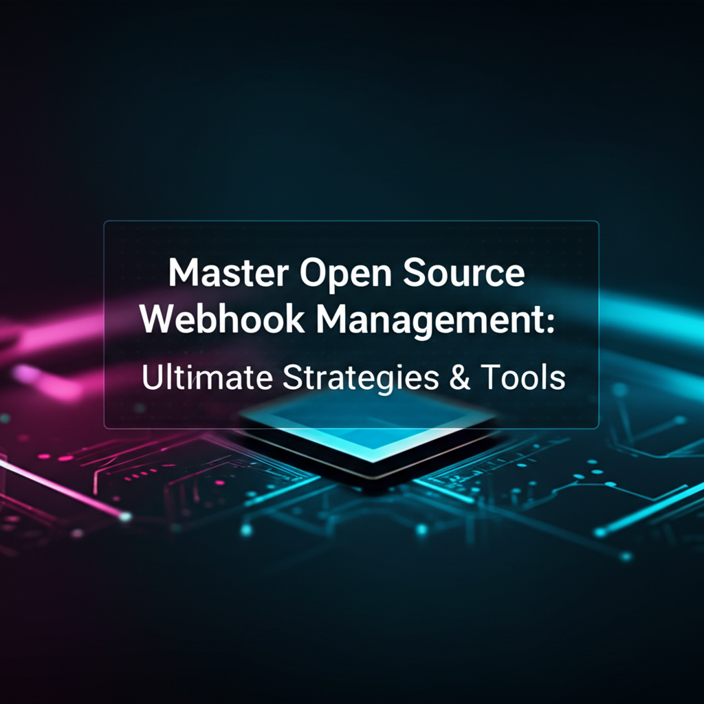 Master Open Source Webhook Management: Ultimate Strategies & Tools