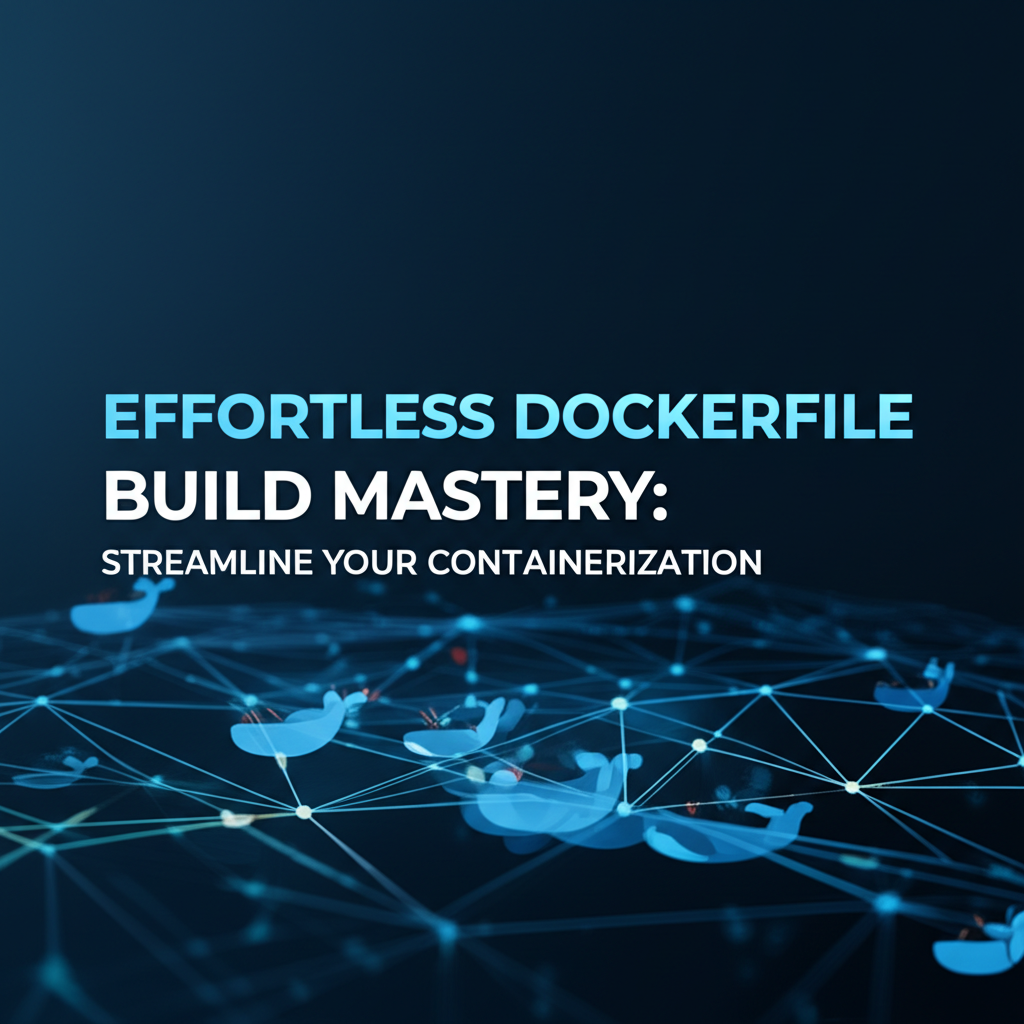 Effortless Dockerfile Build Mastery: Streamline Your Containerization