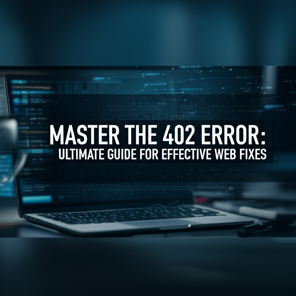 Master the 402 Error: Ultimate Guide for Effective Web Fixes