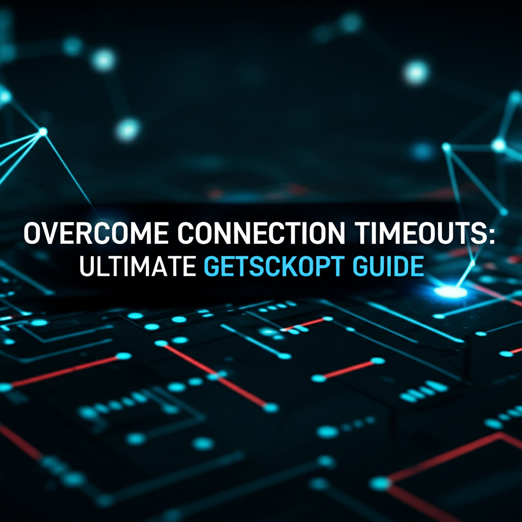 Overcome Connection Timeouts: Ultimate Getsockopt Guide