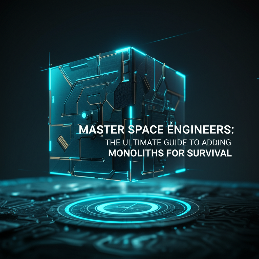 Master Space Engineers: The Ultimate Guide to Adding Monoliths for Survival