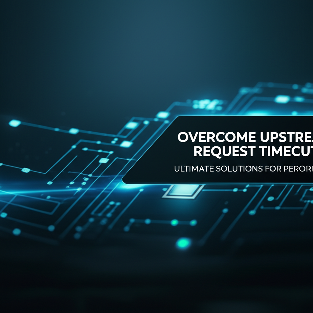 Overcome Upstream Request Timeout: Ultimate Solutions for Performance