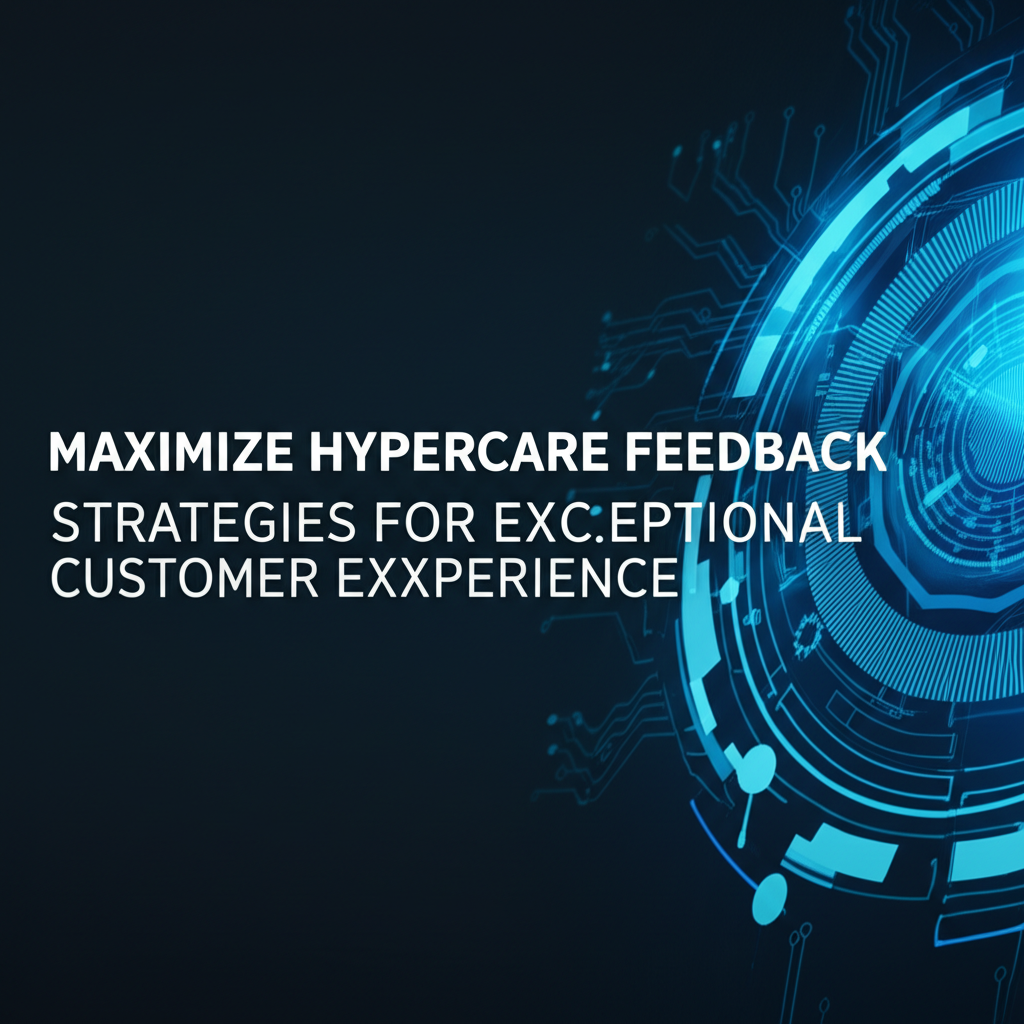 Maximize Hypercare Feedback: Strategies for Exceptional Customer Experience