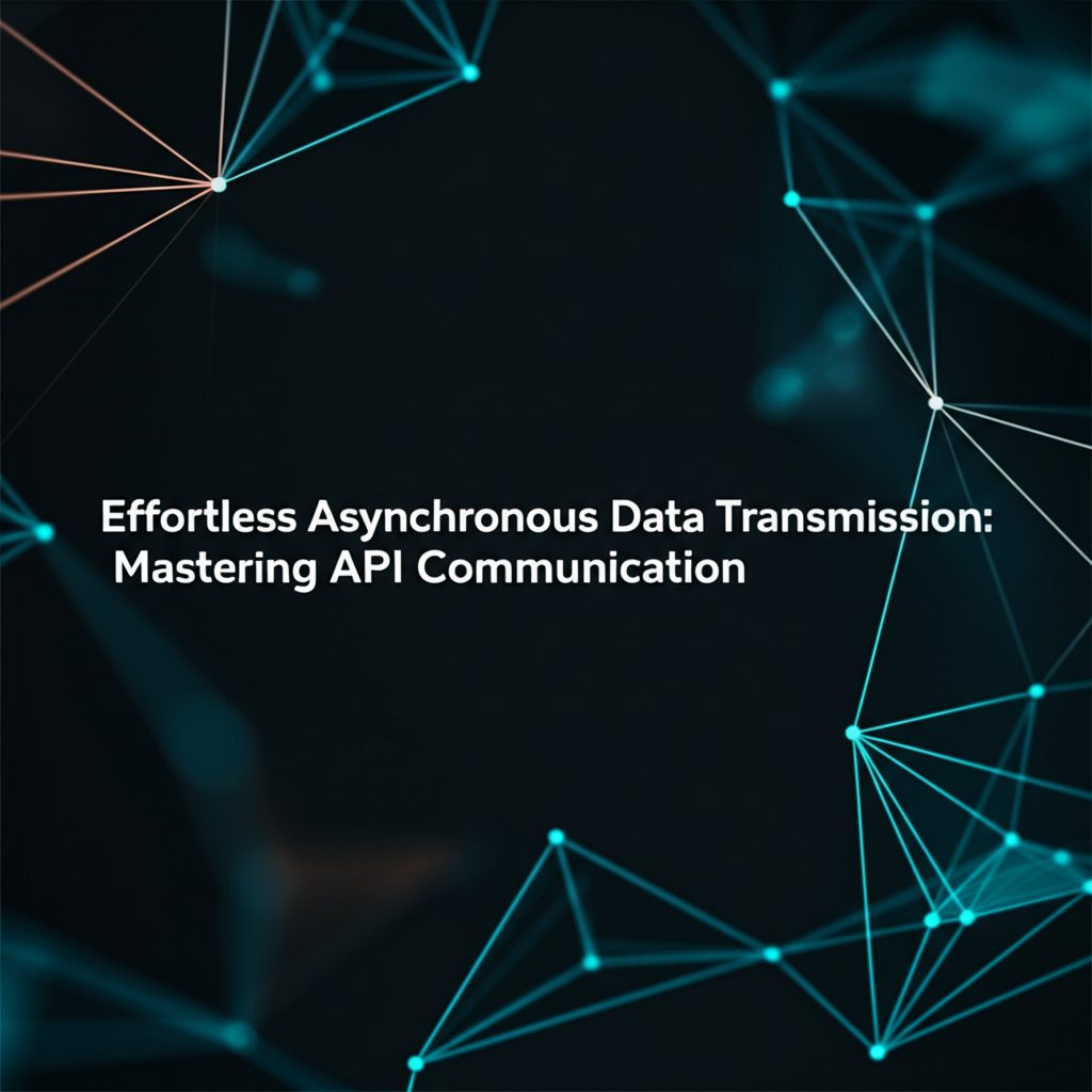 Effortless Asynchronous Data Transmission: Mastering API Communication