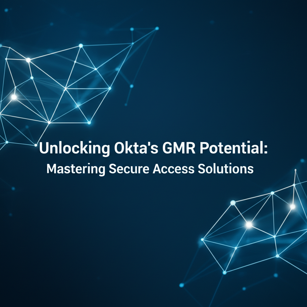 Unlocking Okta's GMR Potential: Mastering Secure Access Solutions