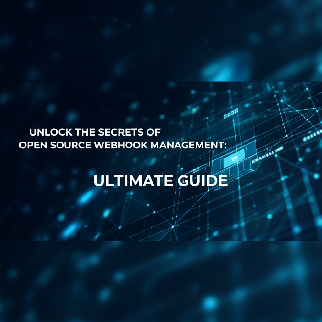 Unlock the Secrets of Open Source Webhook Management: Ultimate Guide
