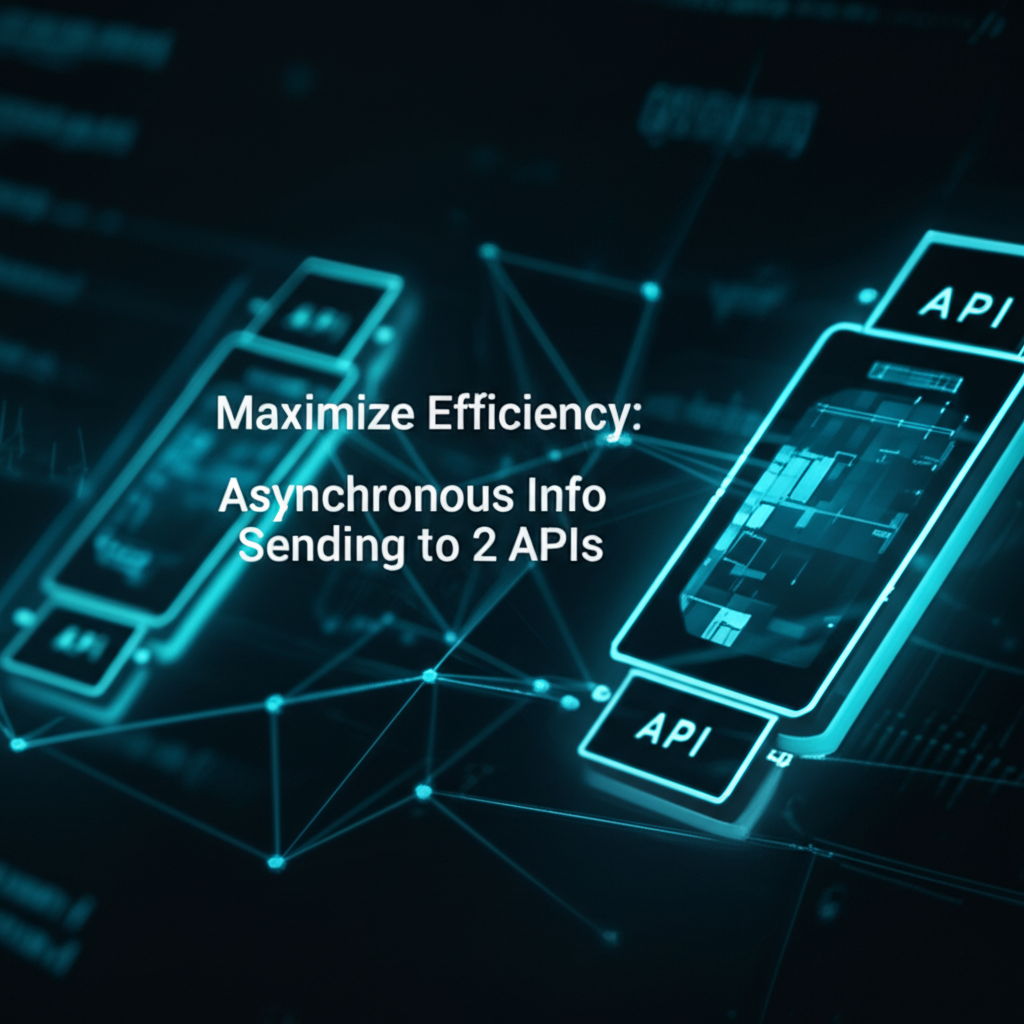 Maximize Efficiency: Asynchronous Info Sending to 2 APIs