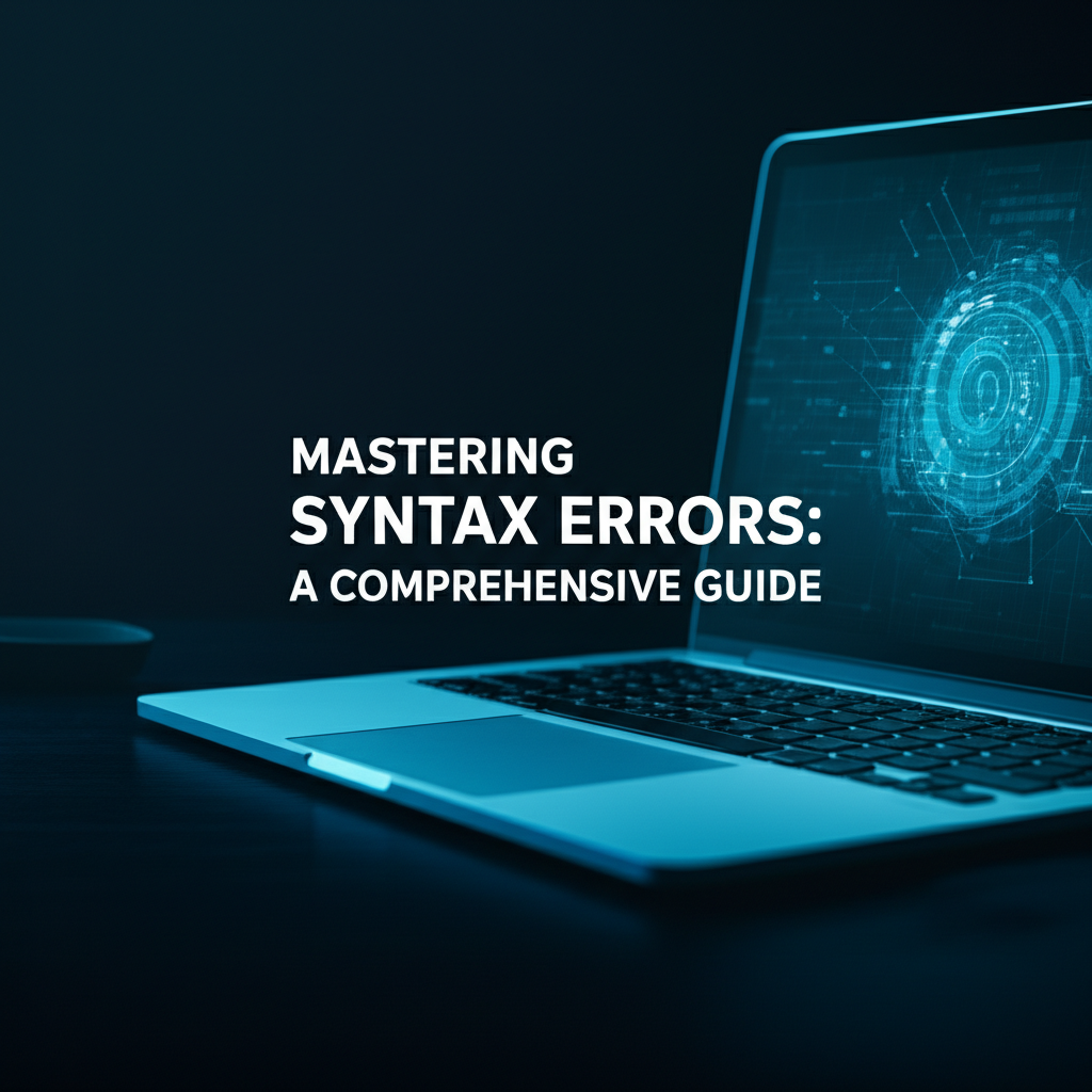 Mastering Syntax Errors: A Comprehensive Guide
