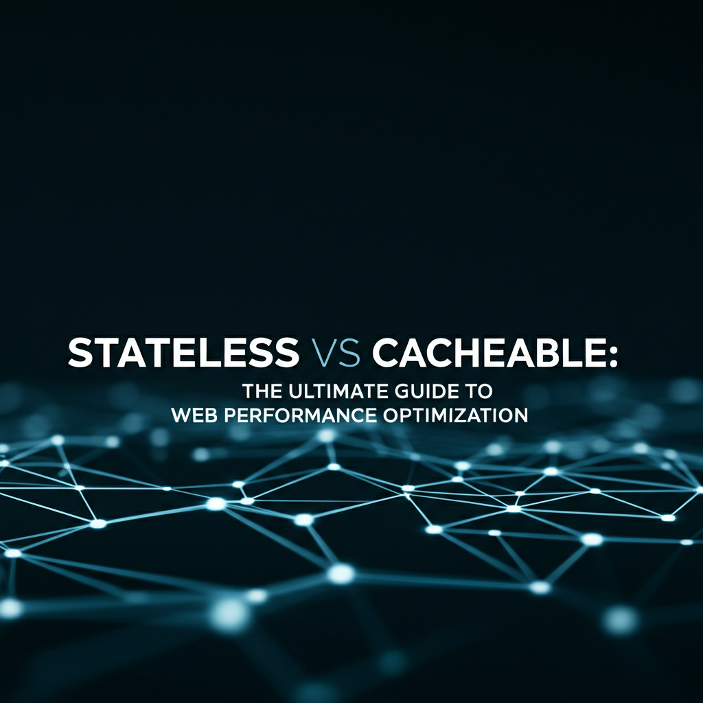 Stateless vs Cacheable: The Ultimate Guide to Web Performance Optimization