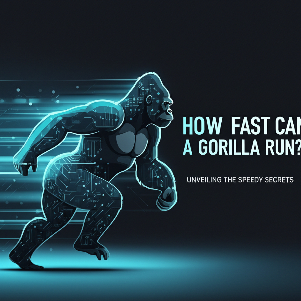 How Fast Can a Gorilla Run? Unveiling the Speedy Secrets