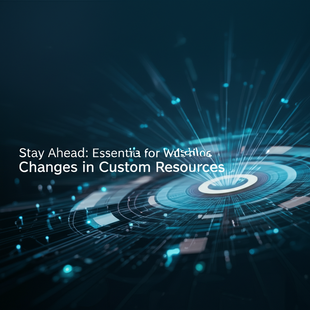 Stay Ahead: Essential Tips for Watching Changes in Custom Resources