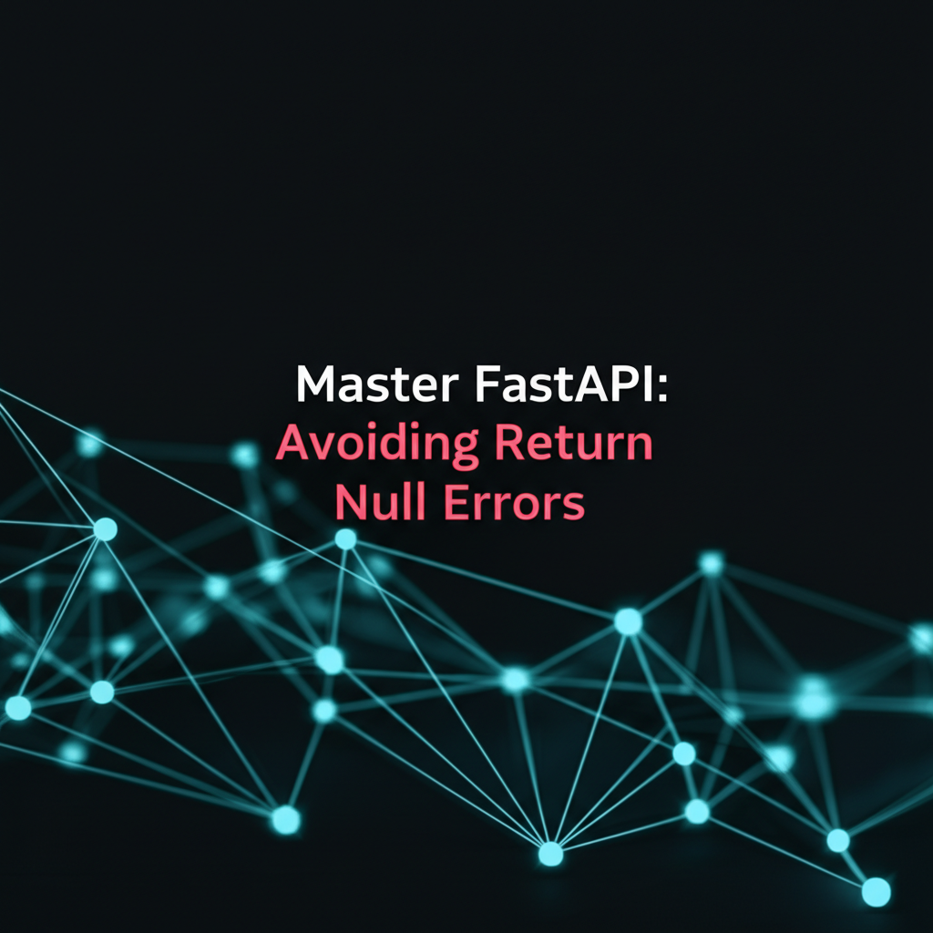 Master FastAPI: Avoiding Return Null Errors