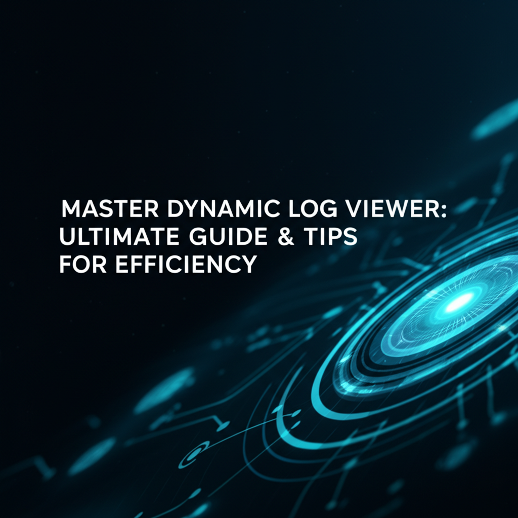 Master Dynamic Log Viewer: Ultimate Guide & Tips for Efficiency