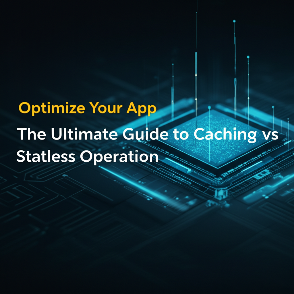 Optimize Your App: The Ultimate Guide to Caching vs Stateless Operation