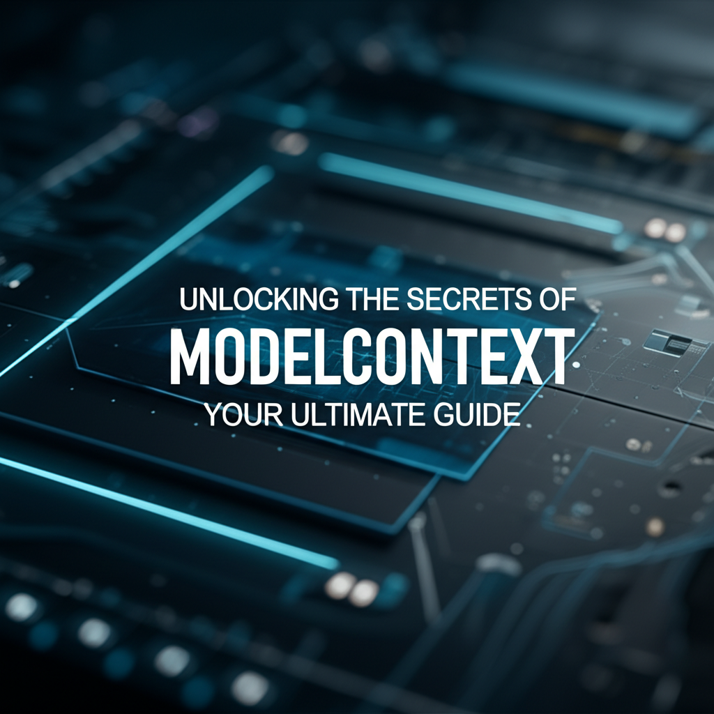 Unlocking the Secrets of ModelContext: Your Ultimate Guide