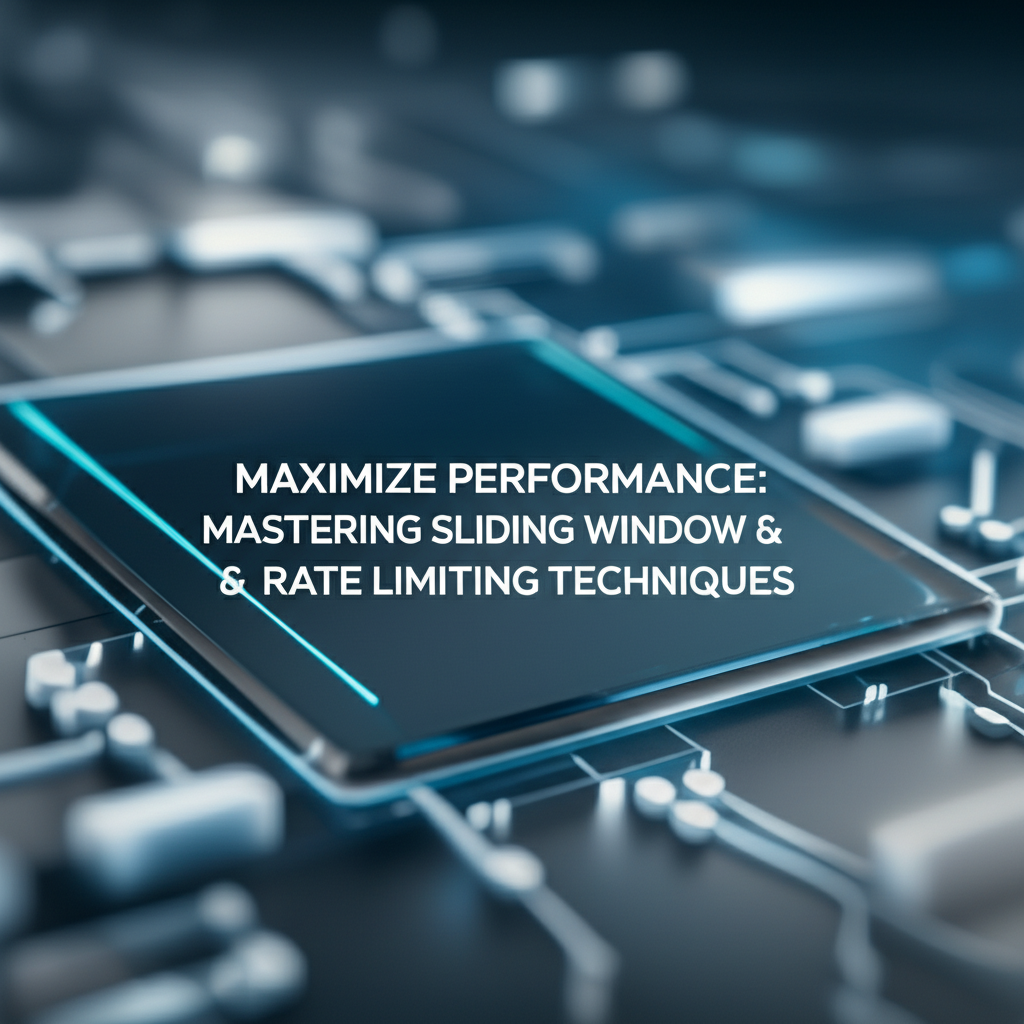 Maximize Performance: Mastering Sliding Window & Rate Limiting Techniques