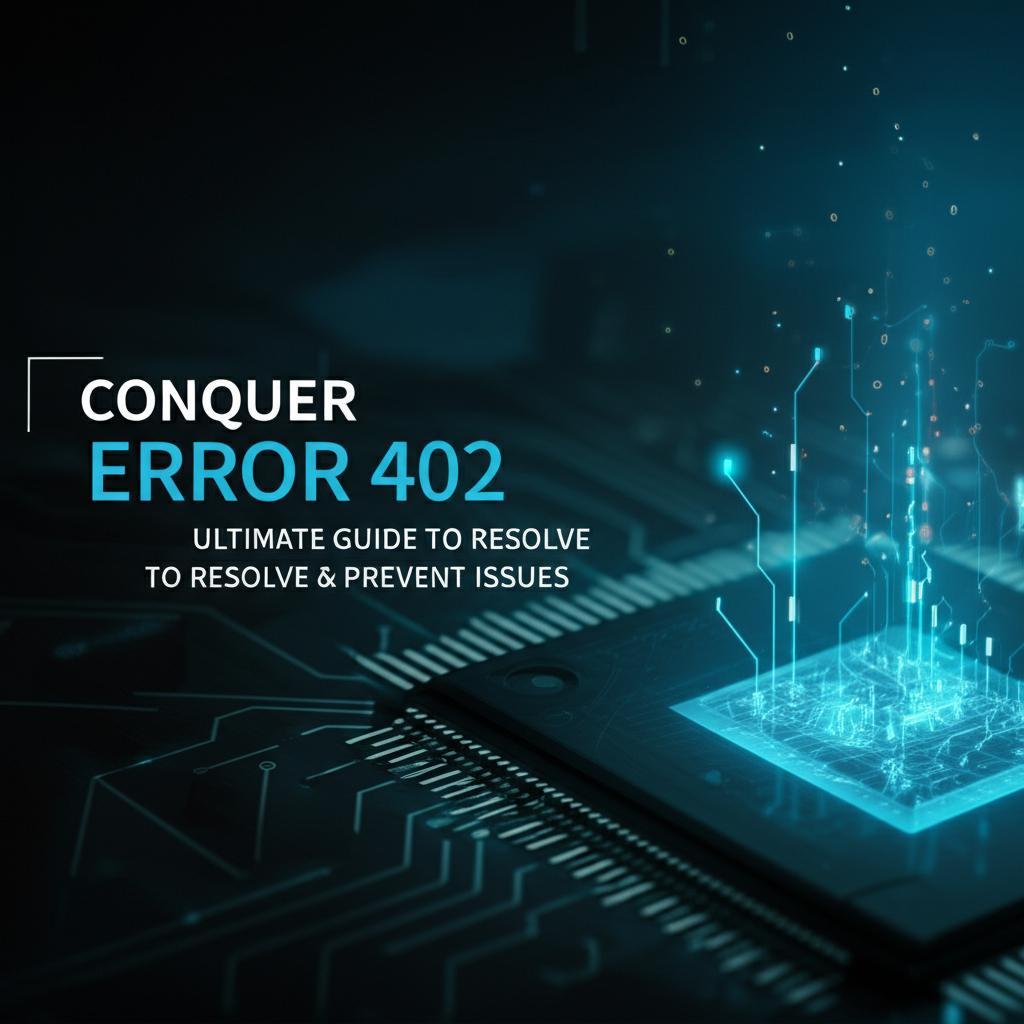 Conquer Error 402: Ultimate Guide to Resolve & Prevent Issues