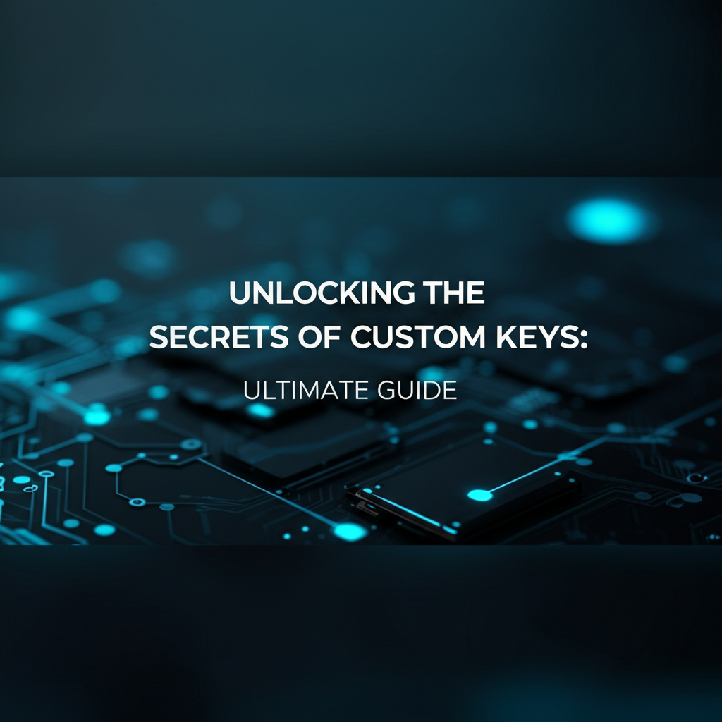 Unlocking the Secrets of Custom Keys: Ultimate Guide