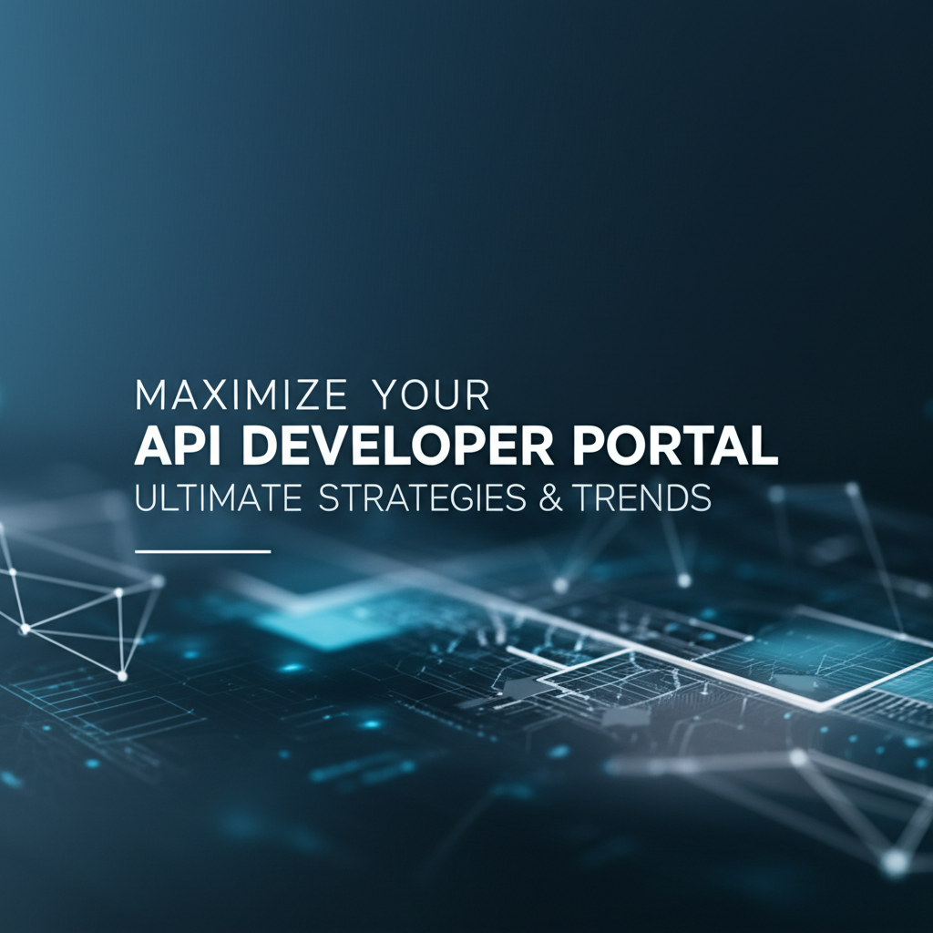 Maximize Your API Developer Portal: Ultimate Strategies & Trends