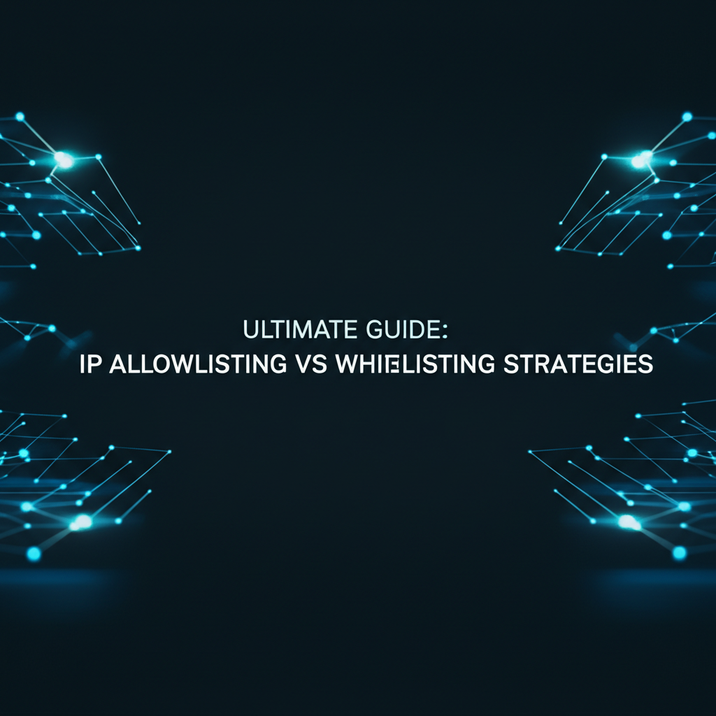 Ultimate Guide: Mastering IP Allowlisting vs Whitelisting Strategies
