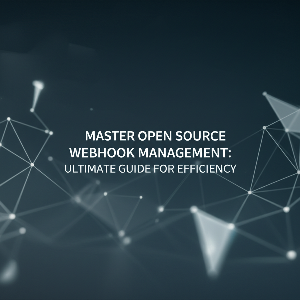 Master Open Source Webhook Management: Ultimate Guide for Efficiency