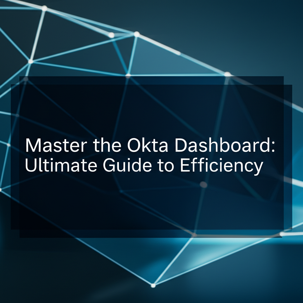 Master the Okta Dashboard: Ultimate Guide to Efficiency