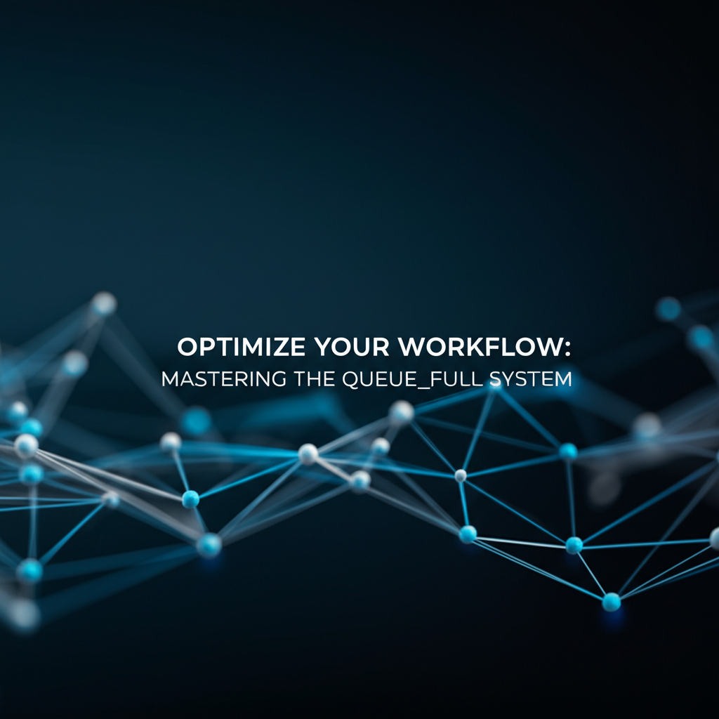 Optimize Your Workflow: Mastering the Queue_Full System