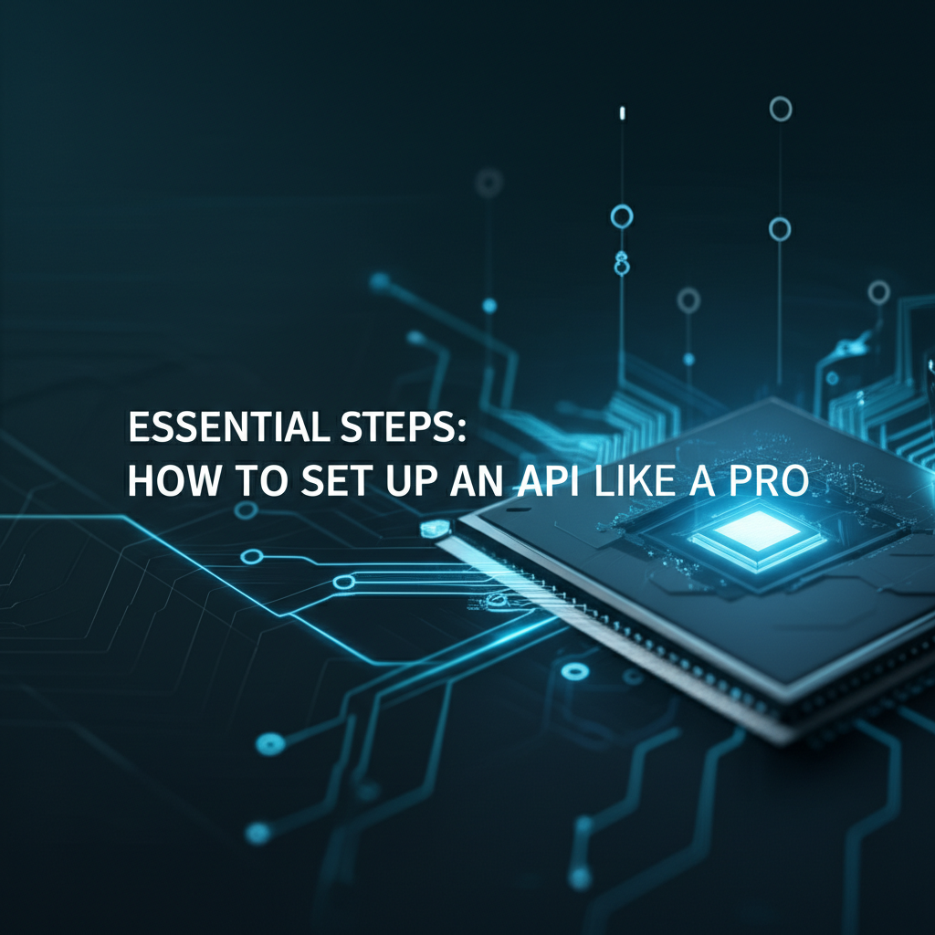 Essential Steps: How to Set Up an API Like a Pro