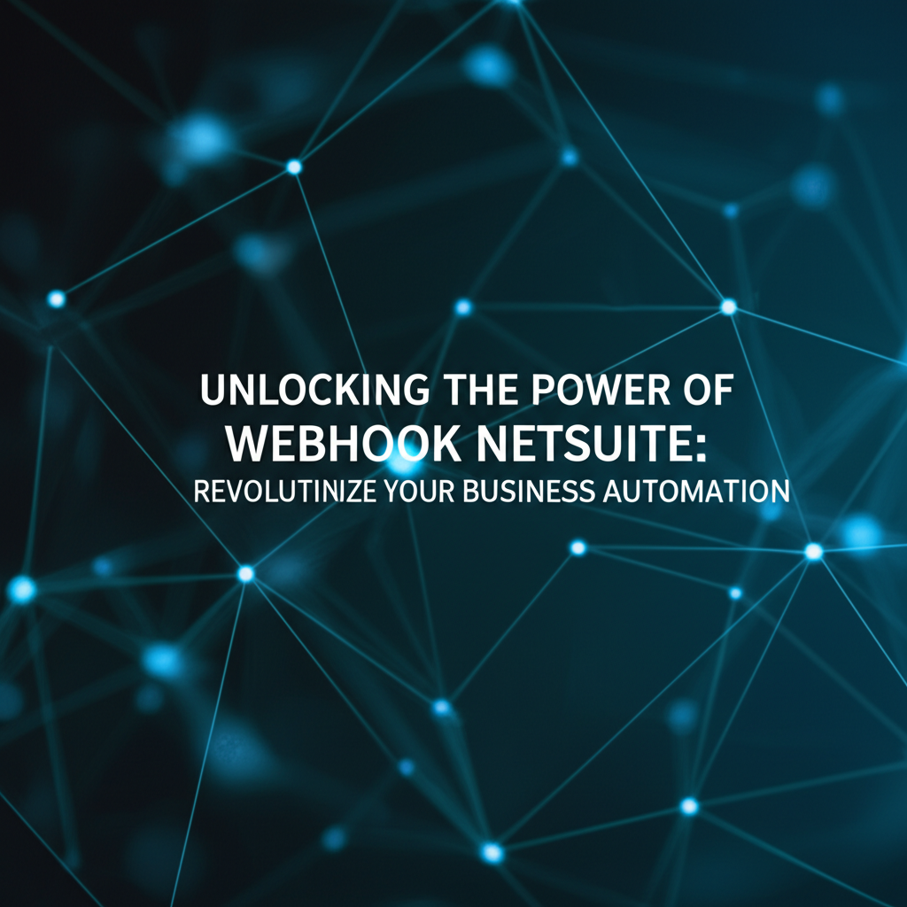 Unlocking the Power of Webhook Netsuite: Revolutionize Your Business ...