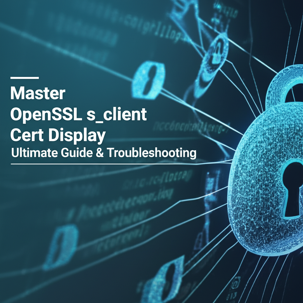 Master OpenSSL s_client Cert Display: Ultimate Guide & Troubleshooting