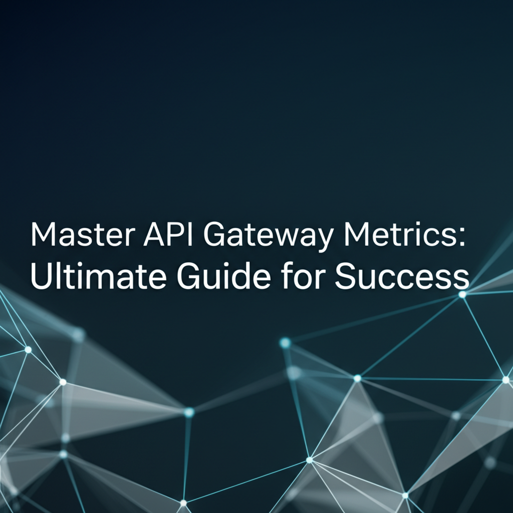 Master API Gateway Metrics: Ultimate Guide for Success