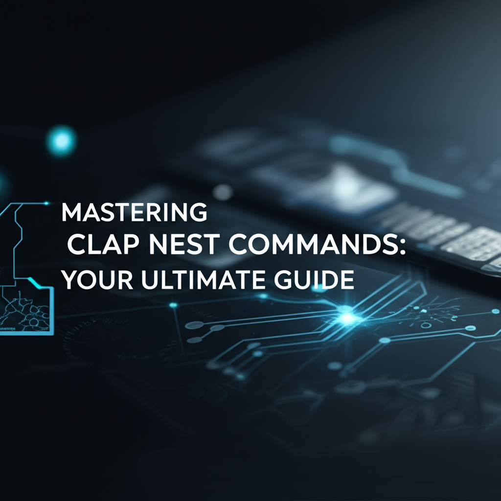 Mastering Clap Nest Commands: Your Ultimate Guide