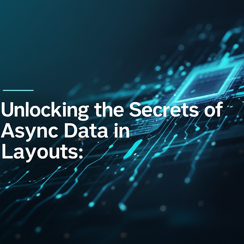 Unlocking the Secrets of Async Data in Layouts: Ultimate Guide