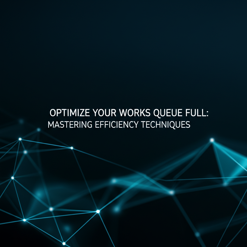 Optimize Your Works Queue Full: Mastering Efficiency Techniques