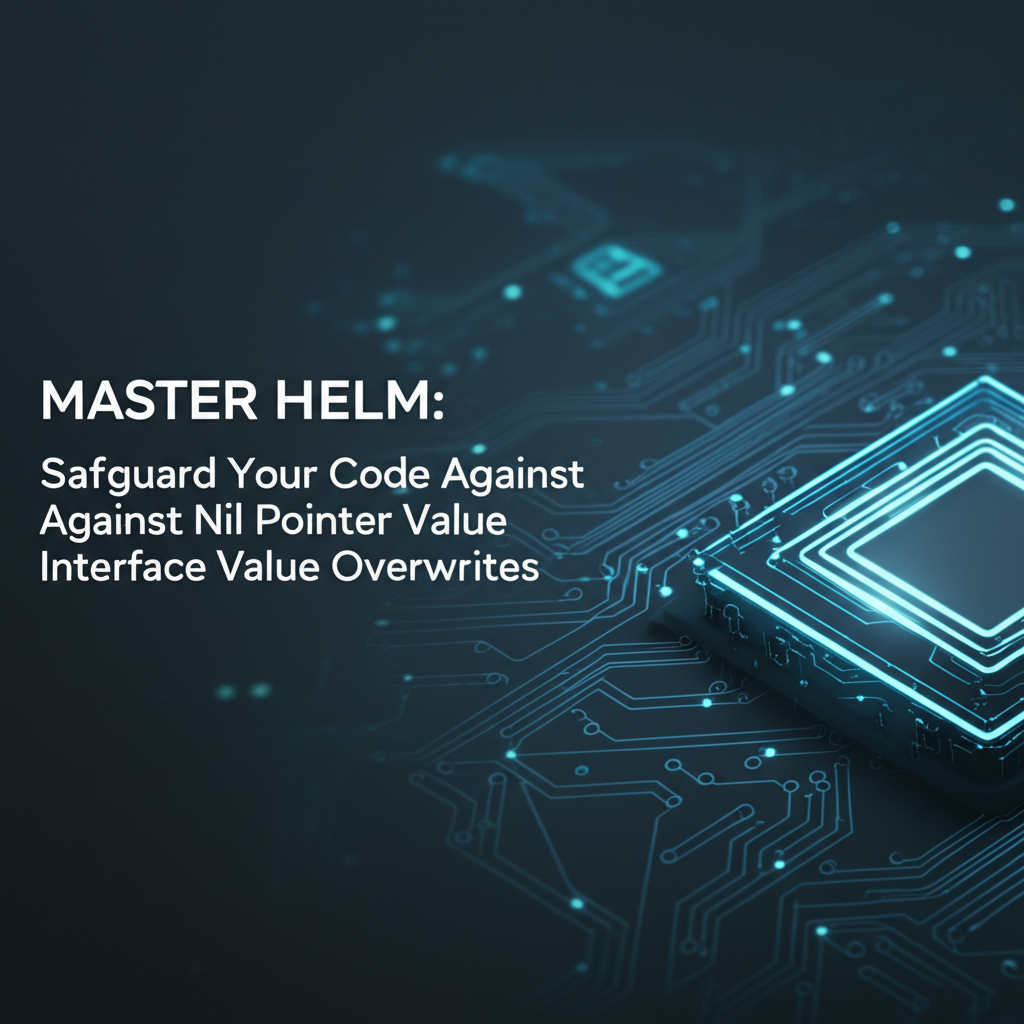 Master Helm: Safeguard Your Code Against Nil Pointer Interface Value ...