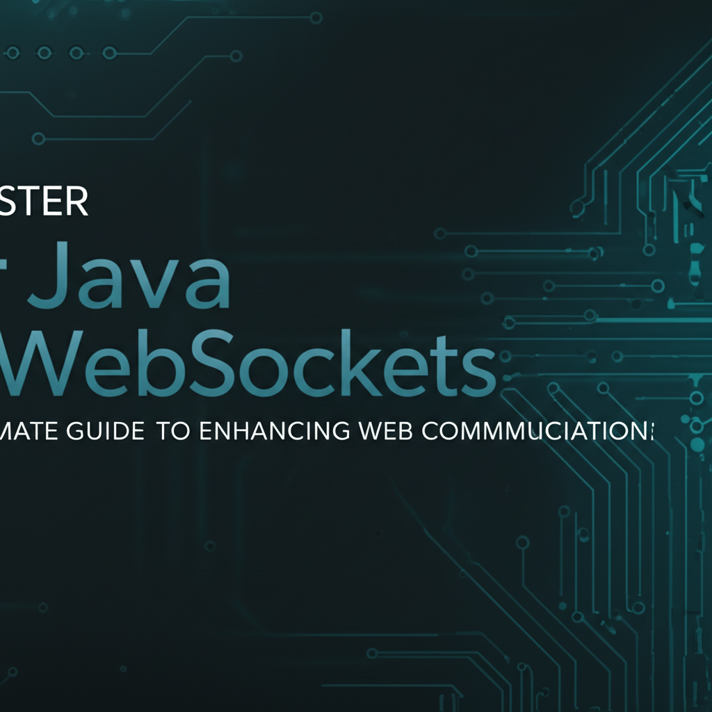 Master Java WebSockets Proxy: Ultimate Guide to Enhancing Web Communication