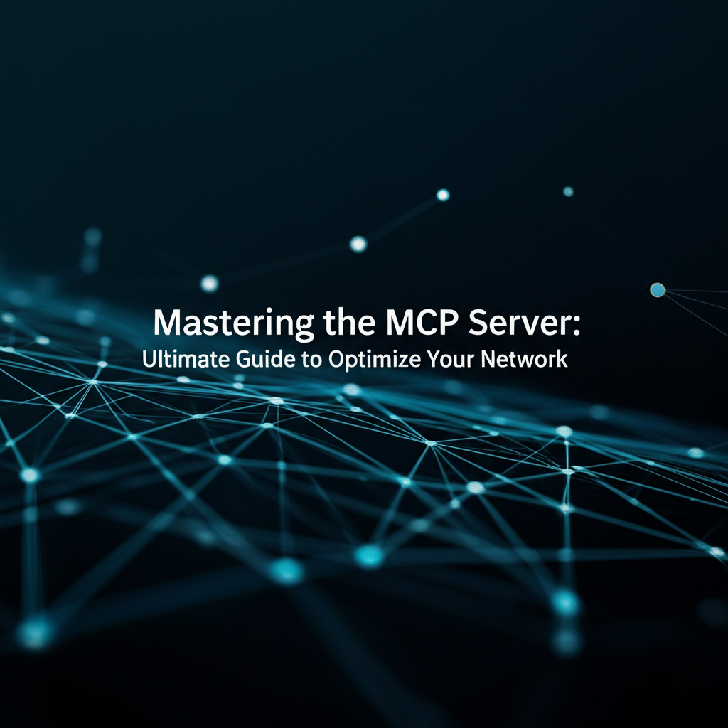Mastering the MCP Server: Ultimate Guide to Optimize Your Network