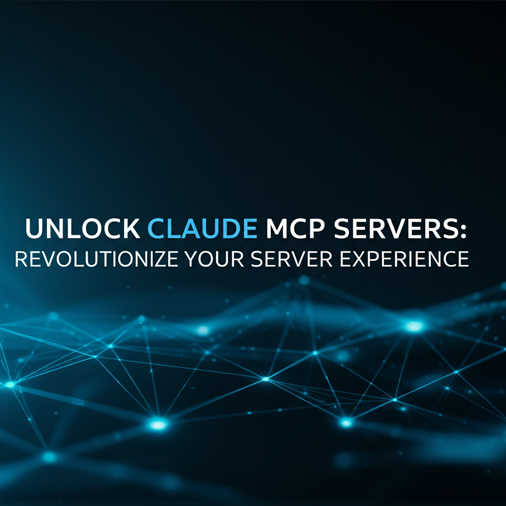 Unlock Claude MCP Servers: Revolutionize Your Server Experience