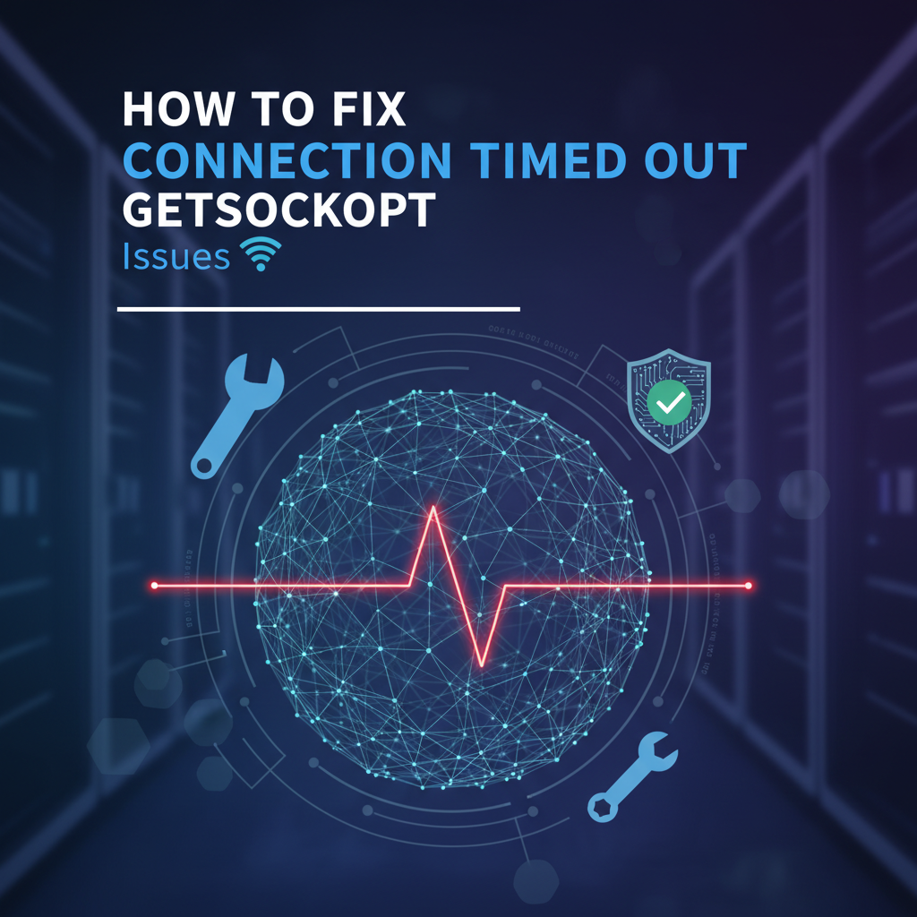 How to Fix "Connection Timed Out Getsockopt" Issues