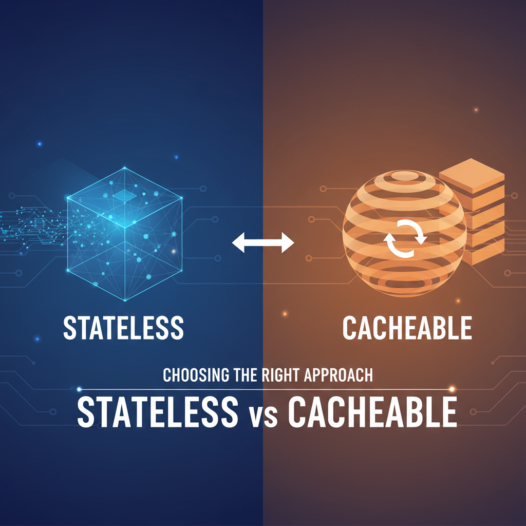 Stateless vs Cacheable: Choosing the Right Approach