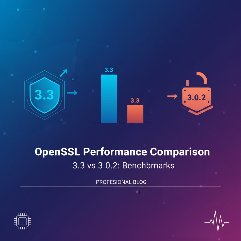 OpenSSL 3.3 vs 3.0.2 Performance Comparison: Benchmarks